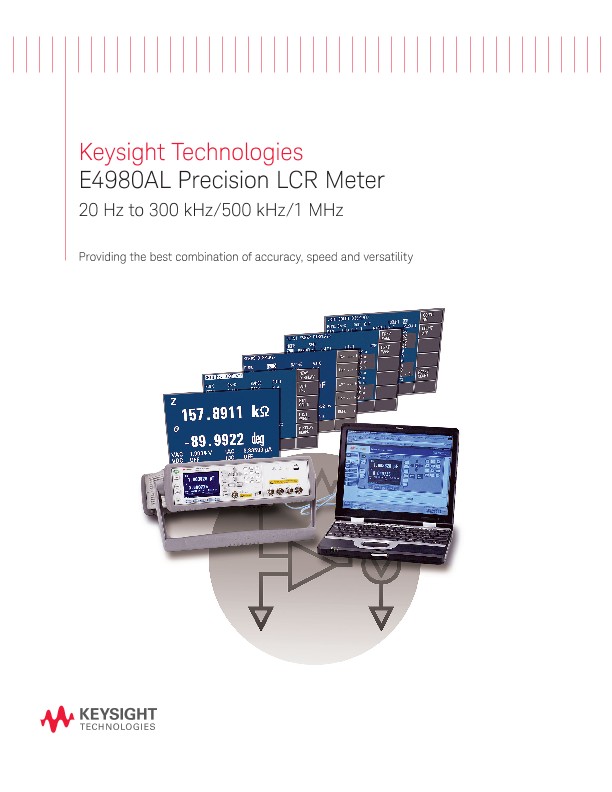 E4980AL Precision LCR Meter PDF Asset Page | Keysight